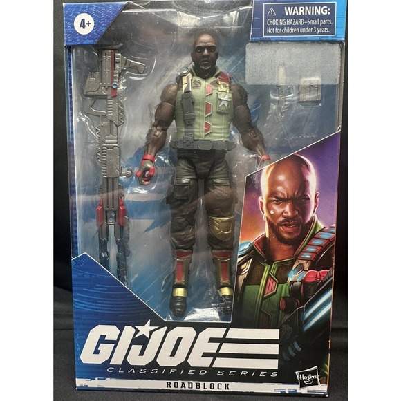 Hasbro | Toys | Hasbro Gi Joe Classified Series 6 Roadblock Figure ...